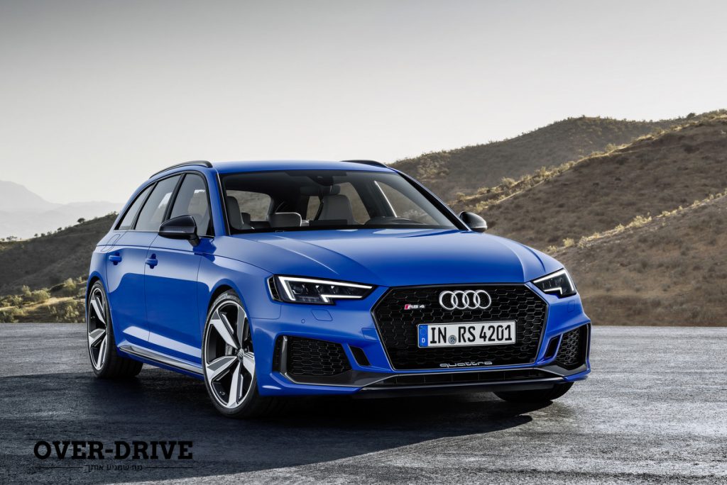 אודי RS4 החדשה נחשפה, וגם R8 עם הנעה אחורית | אוברדרייב - אתר רכב ואופנועים